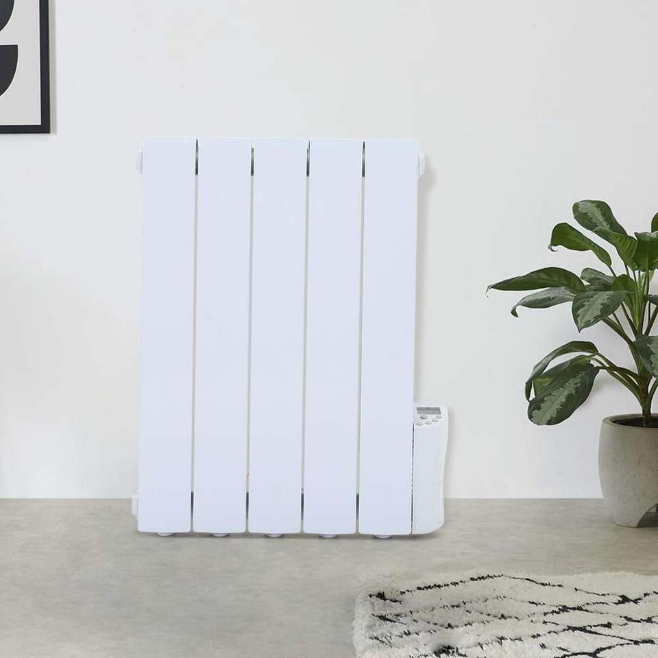 Aluminum Panel Heater Radiator Wall Mount Oil Filled Digital Electric ...