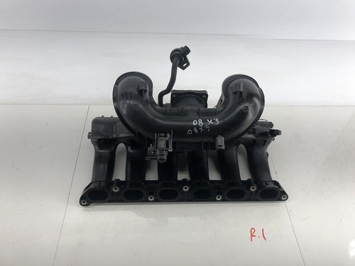 07-09 BMW X3 E83 3.0L L6 N52B30 GAS ENGINE MOTOR AIR INTAKE MANIFOLD ...