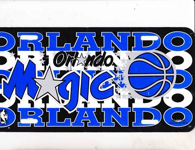 ORLANDO MAGIC---------PLASTIC LICENSE PLATE #1 | eBay