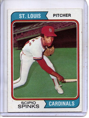 1974 TOPPS #576 SCIPIO SPINKS ST. LOUIS CARDINALS | eBay