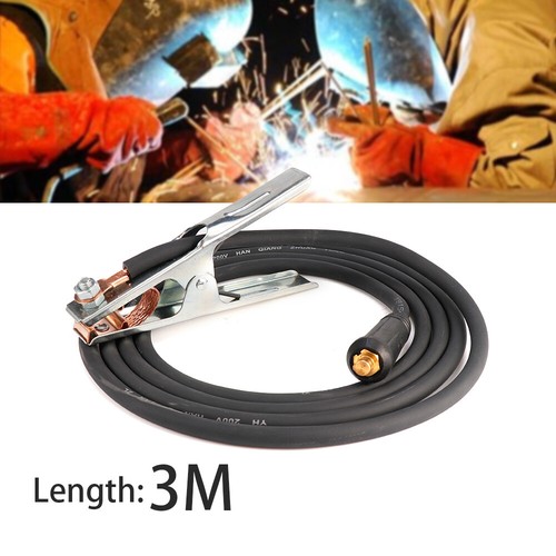 3M TIG Welding Ground Wire 300A Earth Lead And Clamp With 10/25 Plug ...