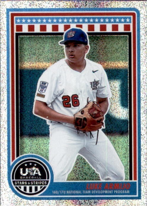 2025 Panini Stars and Stripes - Luke Armijo #129 Opening Day (RC) for ...