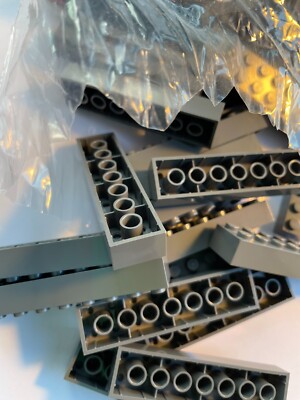 LEGO-NEW-#3007--DARK BLUISH GREY-2 x 8 BRICK-5 PIECES | eBay