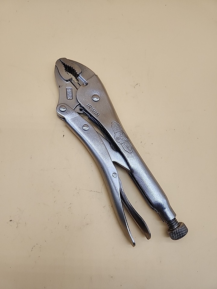 VISE GRIP 10" Curved Jaw Locking Pliers IRWIN 10WR | eBay