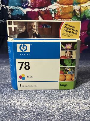 HP 78 Tri Color Ink Cartridge Large C6654BN Expired | eBay