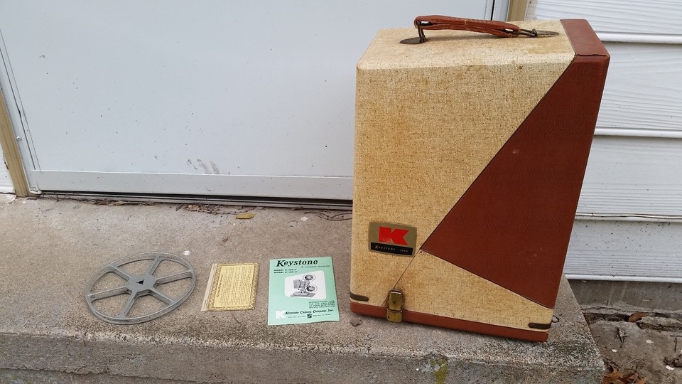 Vintage Movie Projector Keystone Regal K-109-S 8mm Made in USA | eBay