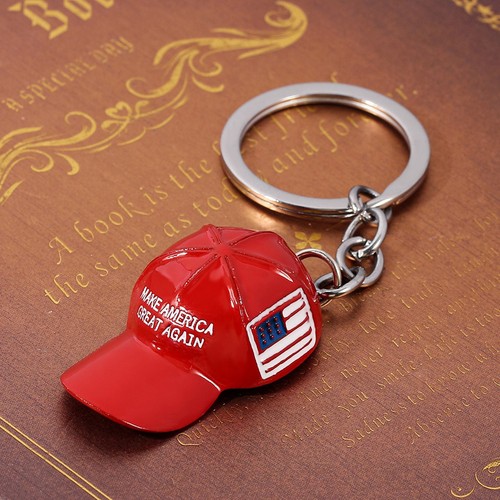 Donald Trump Keychain Maga Hat American Flag Make America Great Again ...