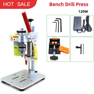 Mini Bench Top Drill Press Desktop Drilling Machine with B10 Drill ...