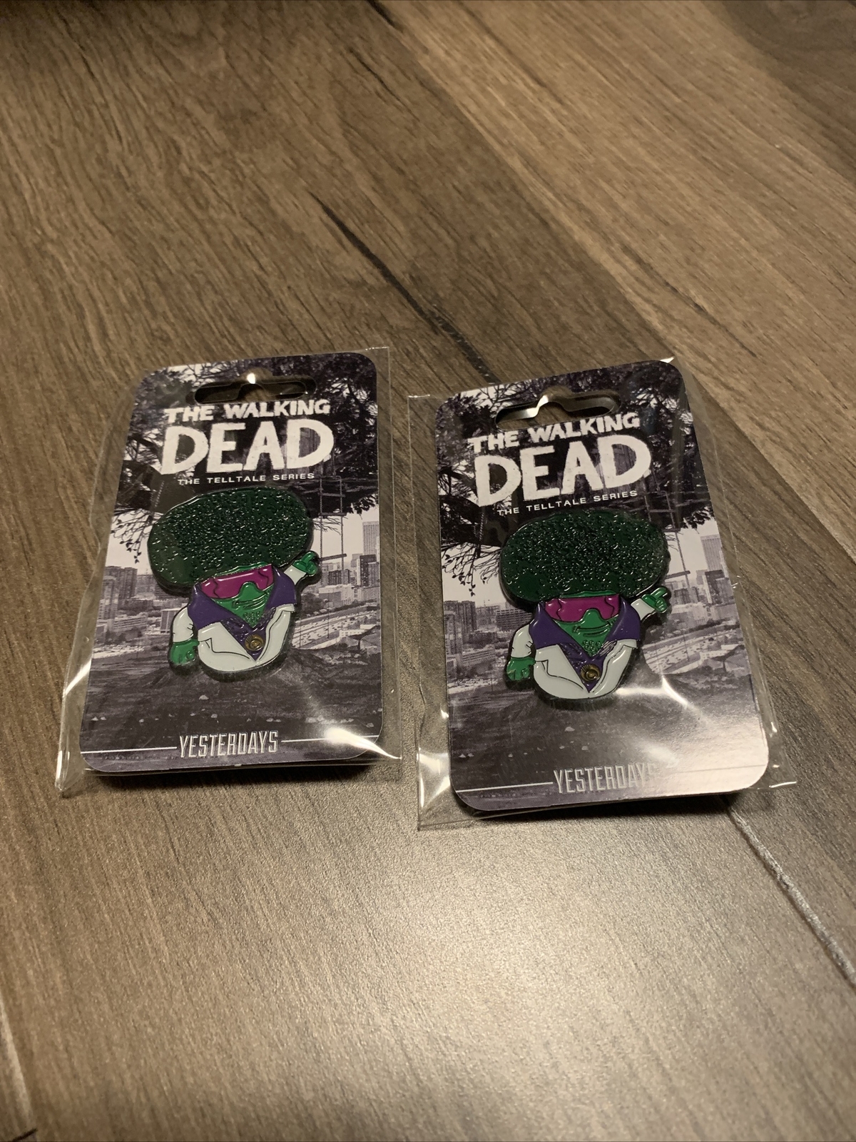 Official Telltale Games The Walking Dead Enamel Pin Disco Broccoli | eBay