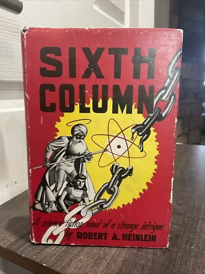 Sixth Column by Robert Heinlein - 1949 Gnome Press 1st Edition 1st ...