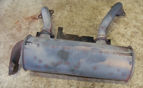 Case Ingersoll 4018 4020 Lawn Tractor Onan P218 P220 Muffler, Exhaust ...
