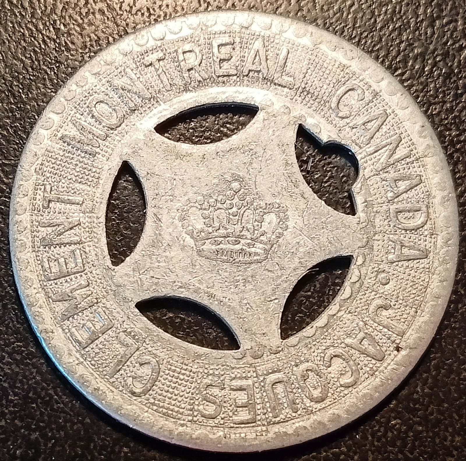 Canada - Quebec - Token of Good Luck Jacques Clement Montreal | eBay