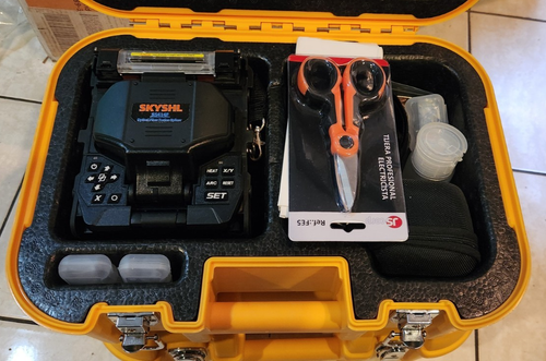 SKYSHL SS414F Trunk Optical Fiber Fusion Splicer *NEW OPEN CASE* | eBay