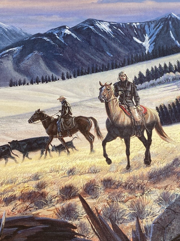 Larry Zabel "Common Ground" Bull Elk Signed Lithograph LE500 Fine Art ...