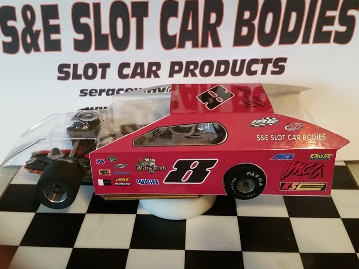 1/24 IMCA MODIFIED WITH HOOD 2 PIECE 4.0 WHEELBASE IN CLEAR LEXAN #4127 ...