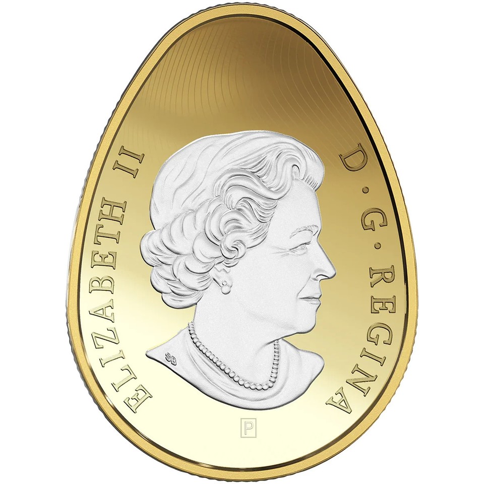 2018 $20 Golden Spring Pysanka - Pure Silver Coin COA & Box RCM Ann ...