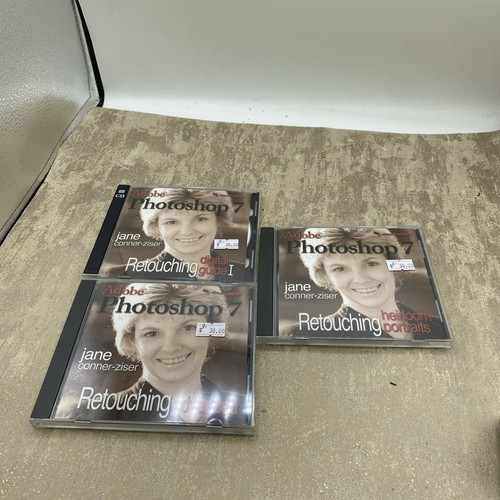 Lot Of 3-Adobe Photoshop 7 Retouching Techniques Software -By Jane ...