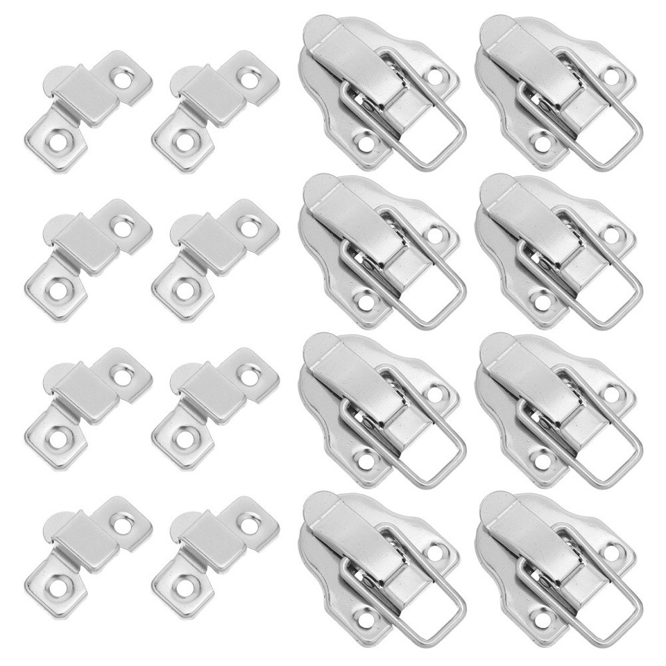 12pcs Metal Box Latch: Retro Hasp Toggle Clasp Lock - Decorative ...