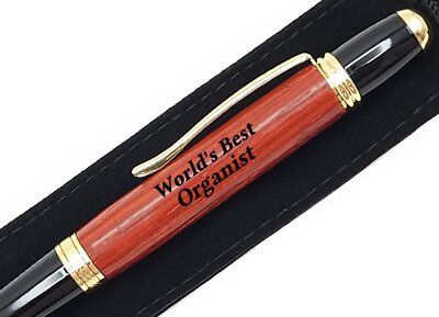 Gift For Organist World's Best Organist Present Engraved Pen | eBay