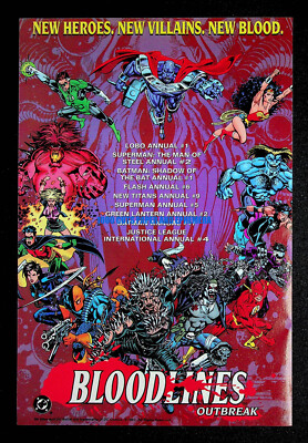 Bloodlines Outbreak DC Comics 1993 Trade Print Magazine Ad Poster ...