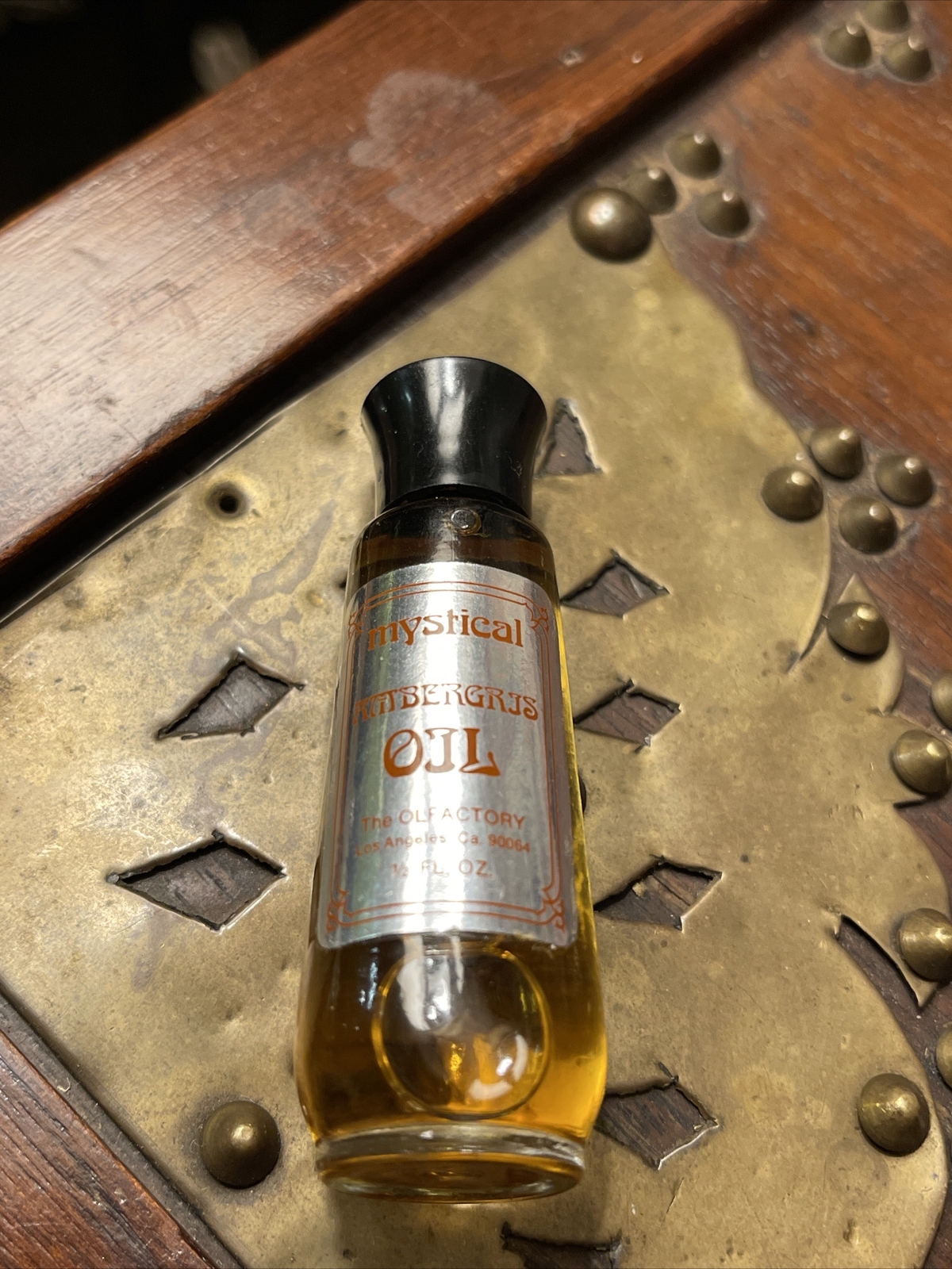 VERY RARE VTG 70’s GENUINE Mystical AMBERGRIS OIL Perfume 1/2Oz The Olfactory CA | eBay