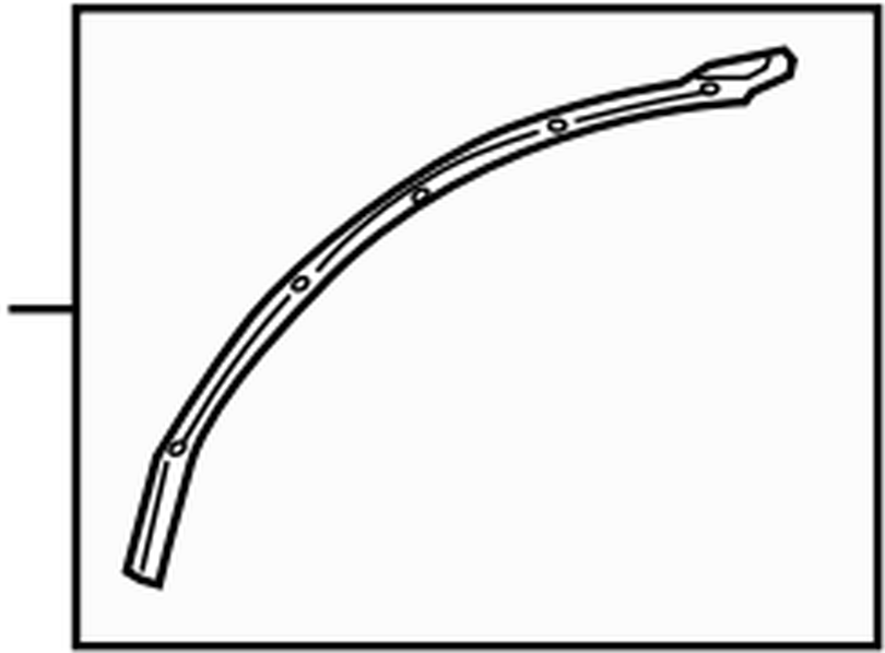 67888-78013 Toyota Weatherstrip, rear door, no.2 lh 6788878013, New ...
