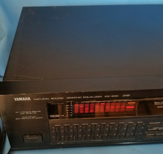 Yamaha Eq-630 Natural Sound Graphic Equalizer - EQ for sale online | eBay
