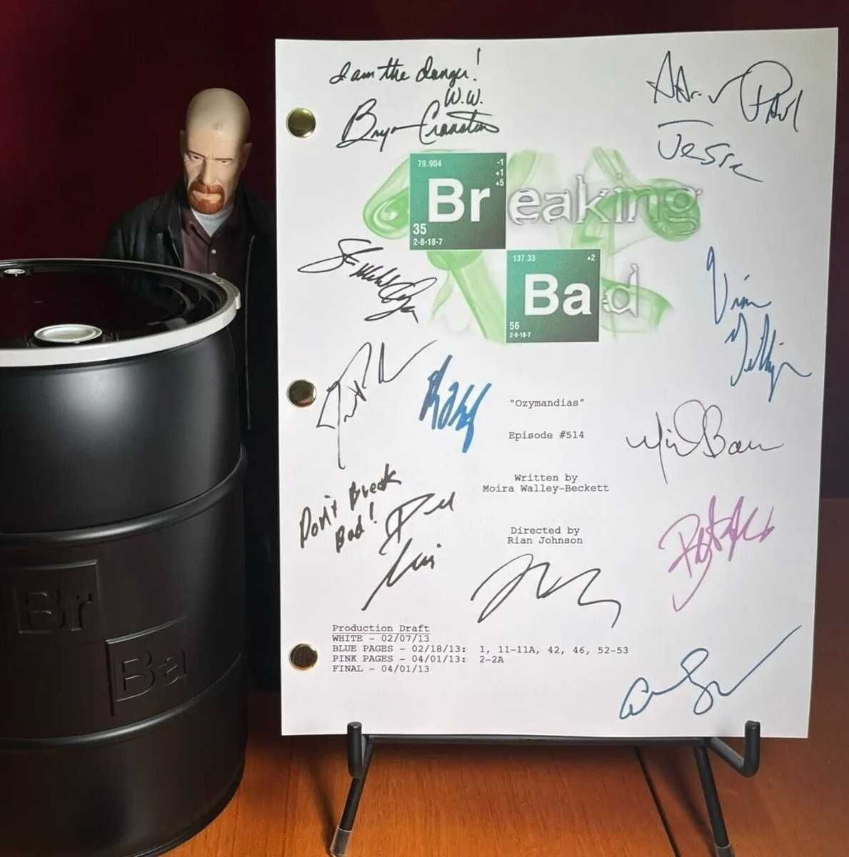 Who Wrote Breaking Bad Script