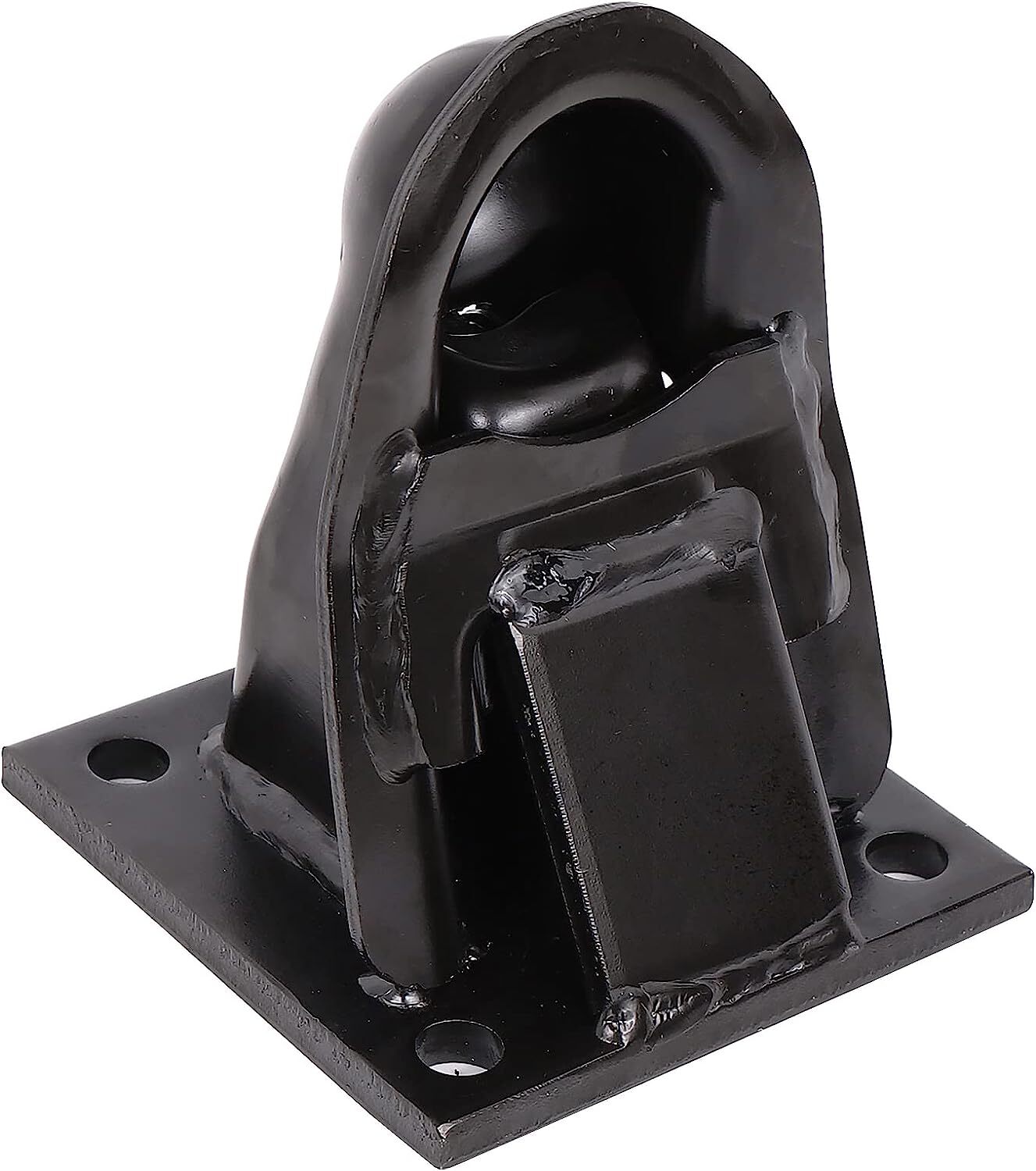 2-5/16 Flat Mount Trailer Coupler | 14000LBS | Black | 5/8 Grade 8 ...