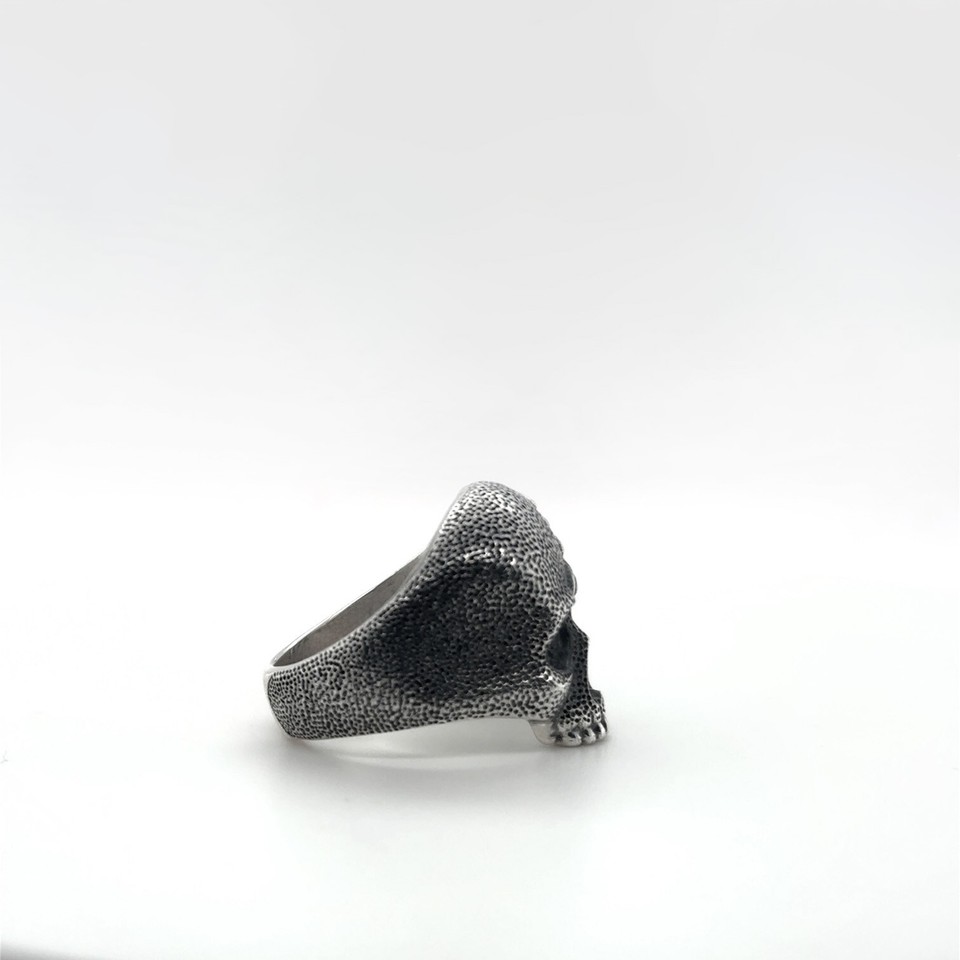 David Yurman Skull Wave Ring Sterling Silver | Waves Collection SZ11 w ...