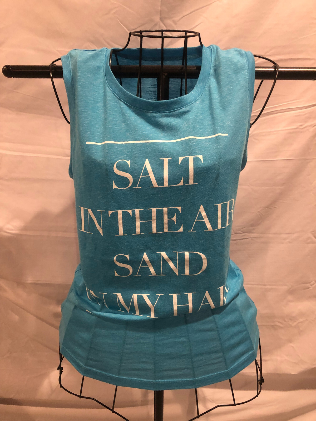 Awake SMALL SALT IN THE AIR, SAND IN MY HAIR Blue Sle… - Gem