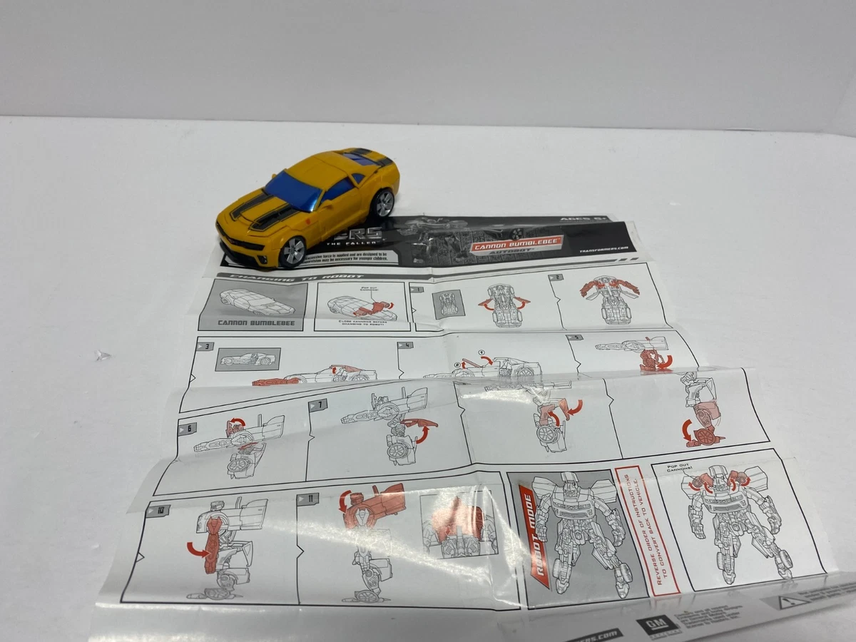 Transformers Bumblebee Toy Instructions