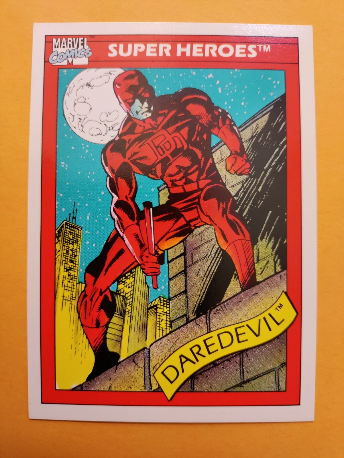 1990 Impel Marvel Universe Daredevil #4 Comic Training Card NM-MT | eBay