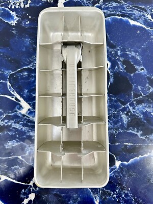 Vintage Westinghouse Ice Cube Tray Aluminum Makes 18 Cubes with Lift ...