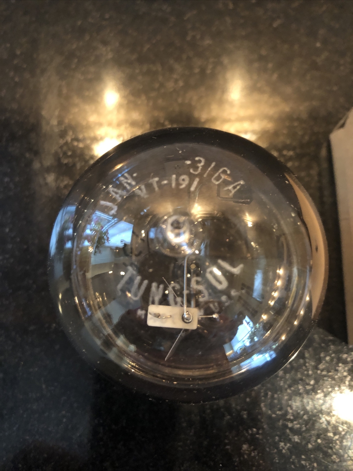 NOS Boxed U.S. Army U.S. Navy Tube VT-191 Tung Sol 316A "UFO" Vacuum ...