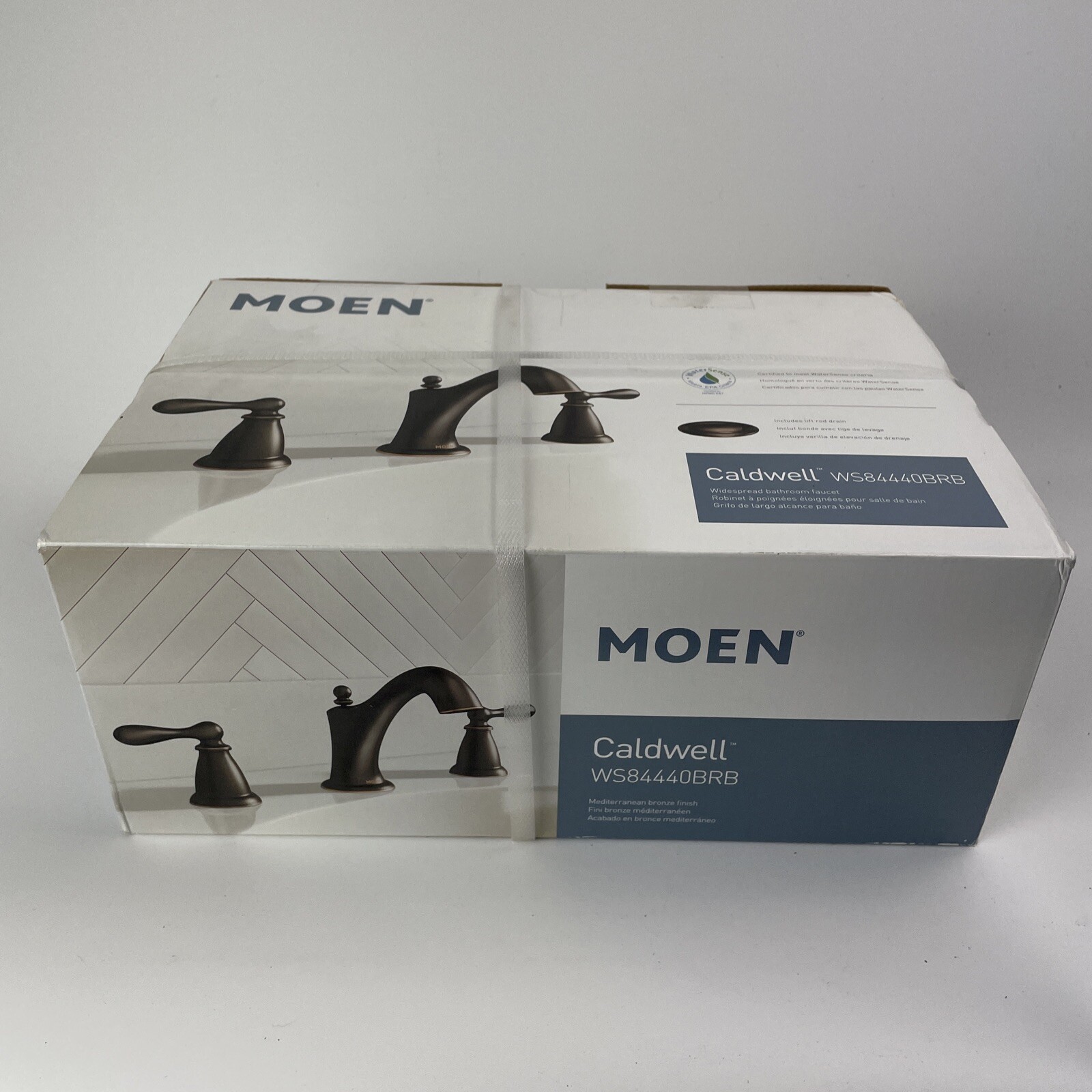 Moen Caldwell WaterSense Bathroom Sink Faucet with Drain ...