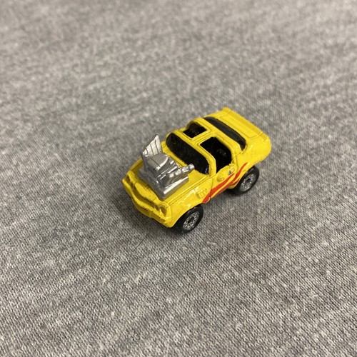 Vintage Micro Machines '70's Chevy Camaro Hot Rod Yellow Flame 1987 ...