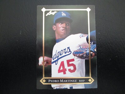 PEDRO MARTINEZ 1992 LEAF GOLD LEAF ROOKIE CARD # BC-3 NM | eBay