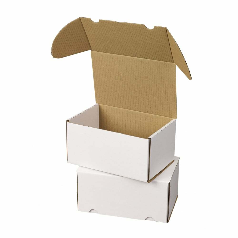 BROWN OR WHITE SHIPPING CARDBOARD BOXES POSTAL MAILING GIFT PACKET ...