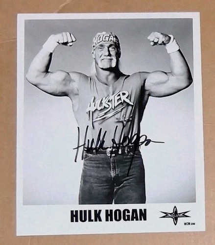 Hulk Hogan Signed Autograph 8x10 WCW Promo Photo COA | eBay