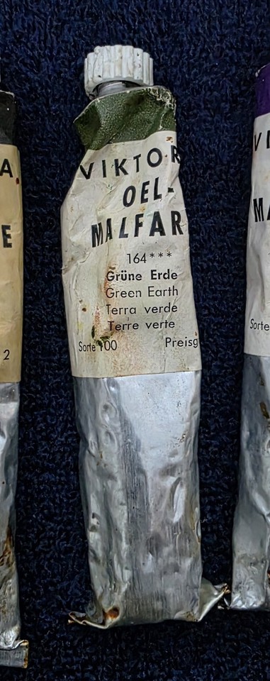 Vintage Viktoria Oel-Malfarbe Artist Oil Paint Lot Of 5 Tubes Craft ...