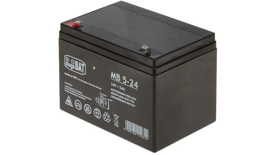 AKUMULATOR 24V/5AH-MB megaBAT | eBay.de