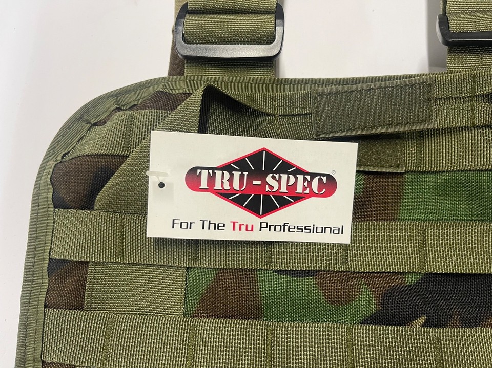 NEW Tru-Spec Plate Carrier Vest M81 Woodland | eBay