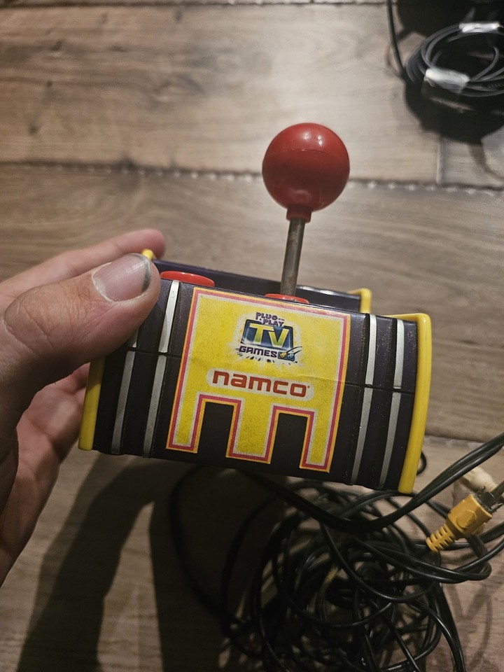 Namco 5-in-1 Arcade Classics 2003 Plug n Play TV Game Joystick Tested ...