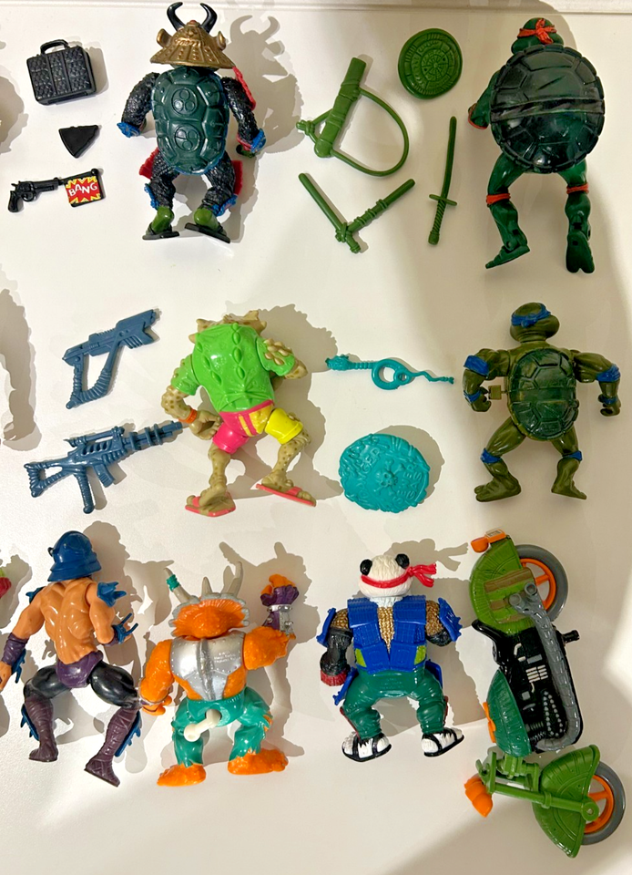 Teenage Mutant Ninja Turtles Vintage lot of 19 and card backs | eBay