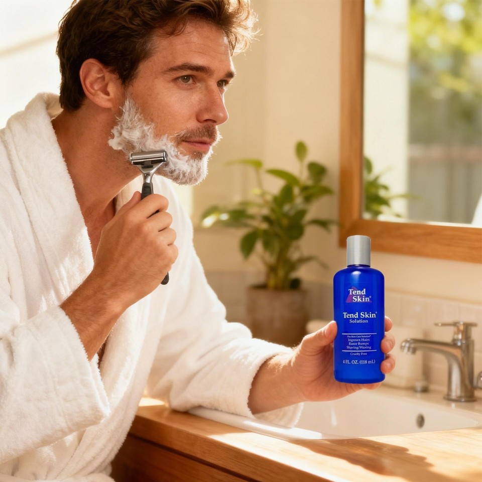 Tend Skin Solution 118ml for Ingrown Hair & Razor Bump Treatment Smooth ...