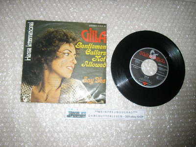 7" Rock Gilla - Gentlemen Callers Not Allowed HANSA REC | eBay UK