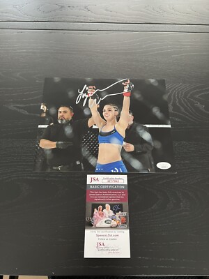 MMA Prospect Lydia Warren Signed 8x10 Photo Autographed UFC Bellator ...