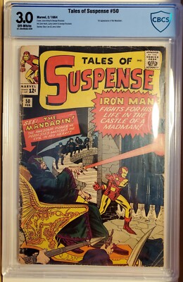 ~TALES OF SUSPENSE #50~ ~IRON MAN~ ~1st appearance of THE MANDARIN ...