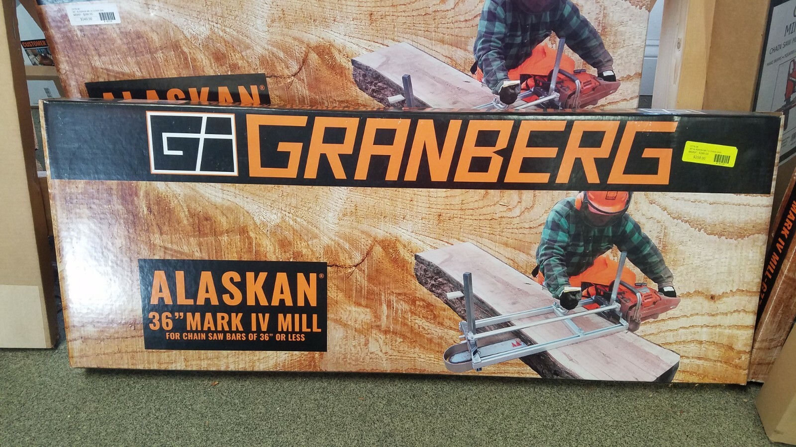 Granberg Alaskan G778-36 36in Portable Chainsaw Mill Kit for sale ...